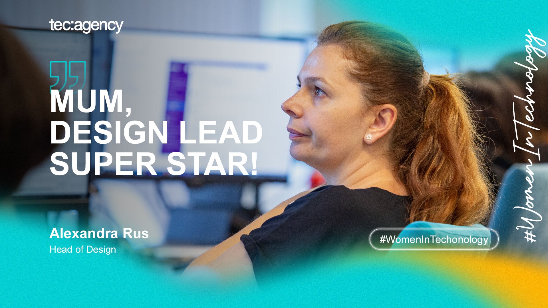 Alexandra Rus - Mum, Design Lead and Super Star! - TEC